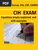 CIH Exam Equation Fully Explained | PDF