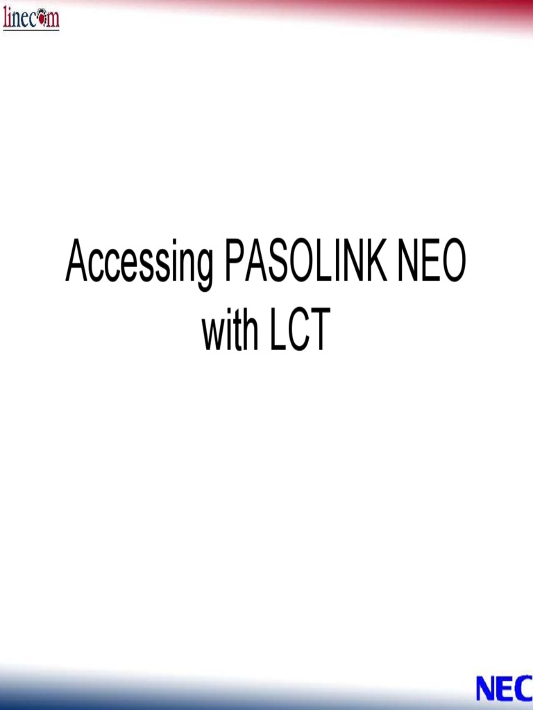 NEC NEo | PDF | Microsoft Windows | Internet Protocol Suite