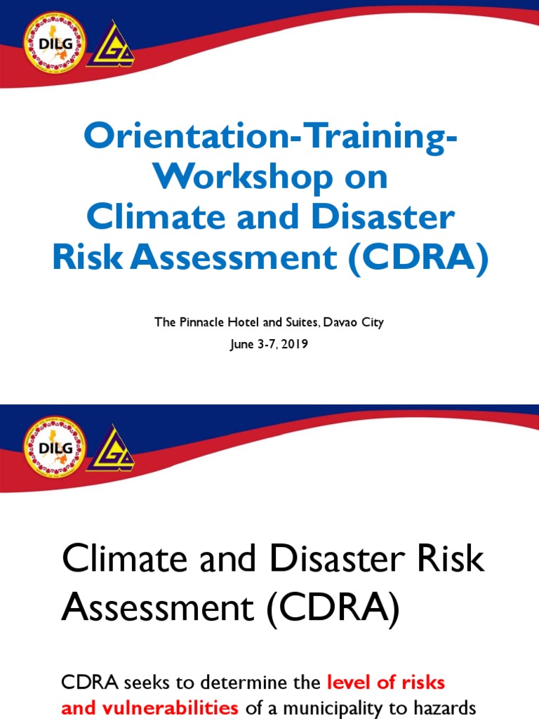 Overview CDRA | PDF | Hazards | Risk Management