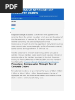Lab Report Concrete-Compressive Strength | PDF | Concrete | Materials ...
