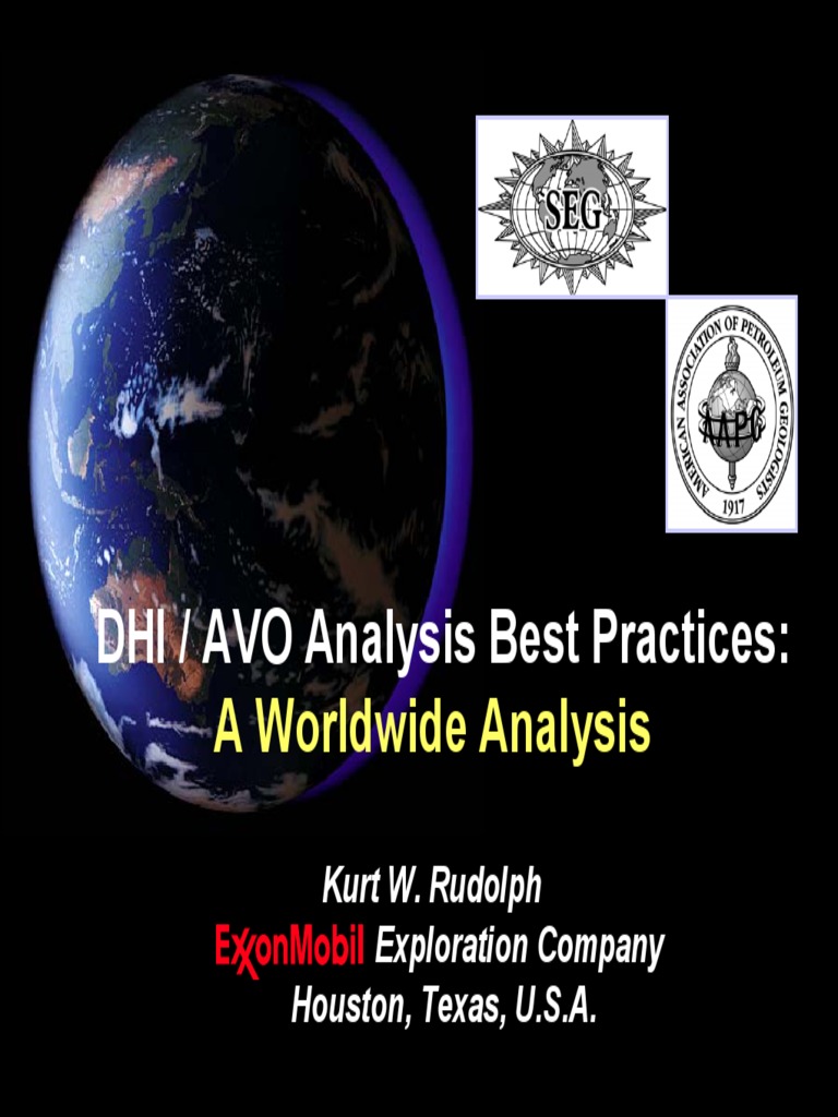 Dhi Avo Analysis Best Practices - Kurt Rudolph PDF | PDF | Reflection Seismology | Validity ...