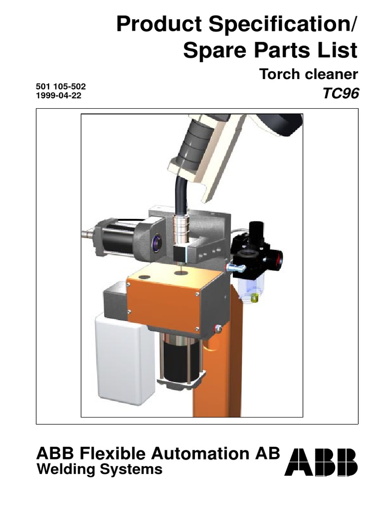 ABB torch cleaner | Personal Protective Equipment | Machines