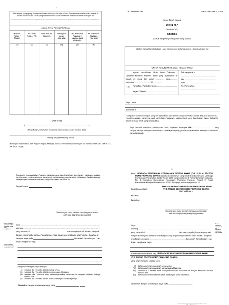 Charge 16A 1st Party LPPSA - 16A - 1.2018 | PDF