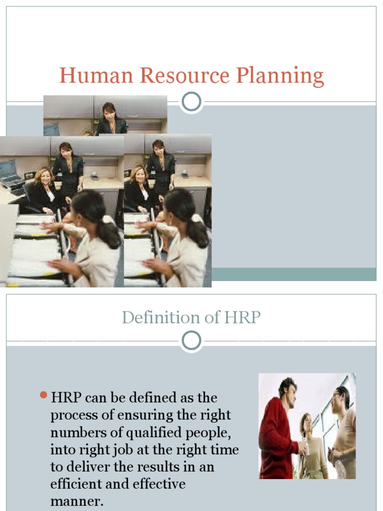 Human Resource Planning Strategies | PDF | Human Resource Management ...