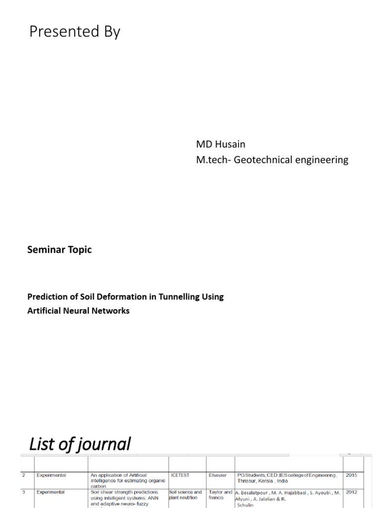 AI in Geotechnical Engineering | PDF | Artificial Neural Network ...