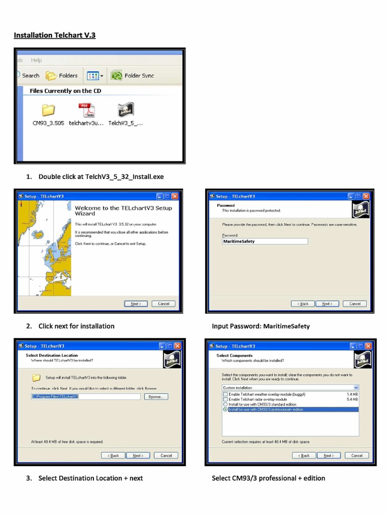 TELchart V3 by Telko AS v3.5.32 Installation Instructions PDF | PDF