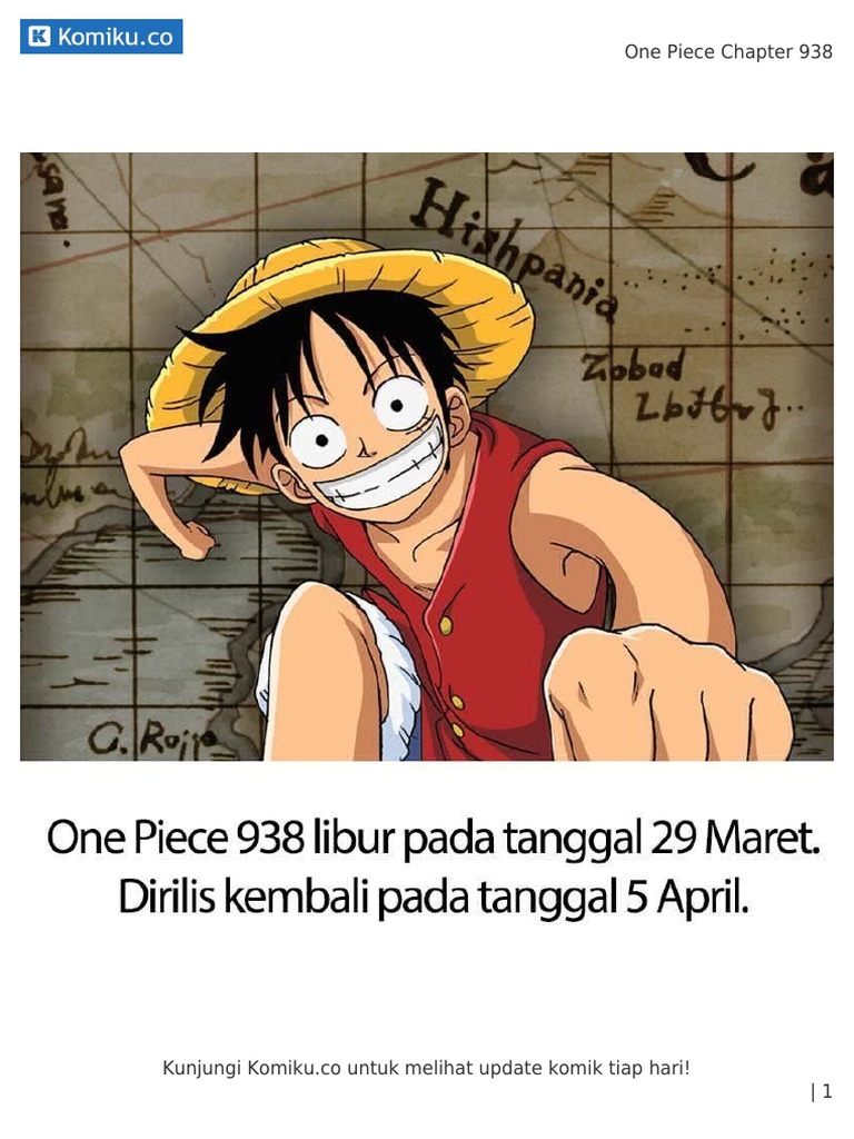 One Piece Chapter 938 | PDF