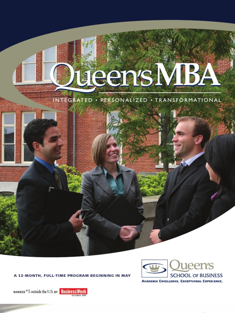 Queens MBA Web | PDF | Master Of Business Administration | Business