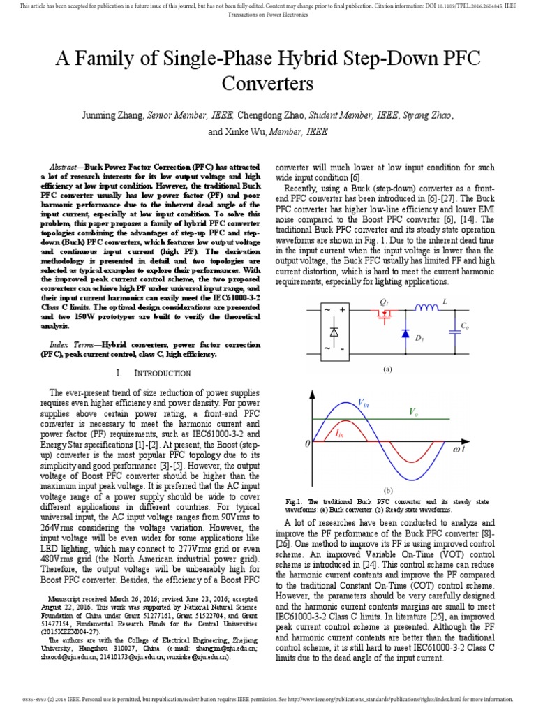 HPFC | PDF | Power Electronics | Electromagnetism