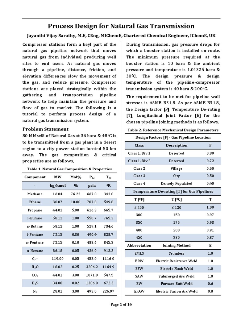 Natural Gas Pipelines | PDF | Gases | Fluid Dynamics