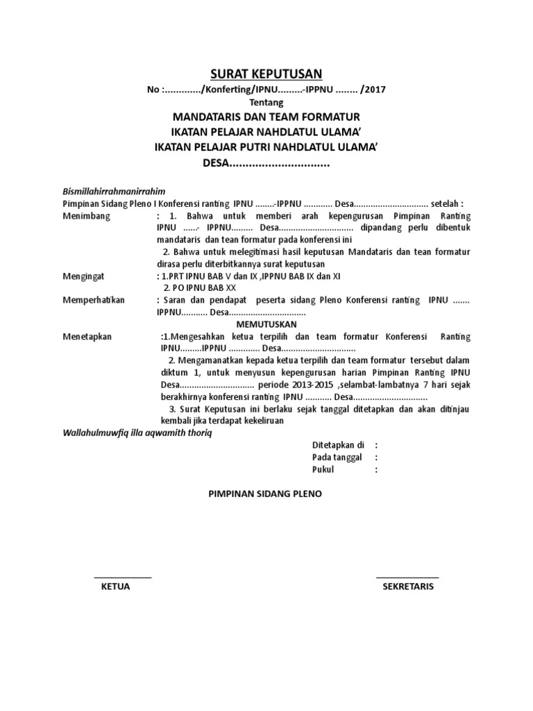 Contoh Surat Ikatan Hadiah - MekhiaddRoth