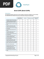 Rathus Assertive Scale | PDF | Social Psychology | Behavioural Sciences