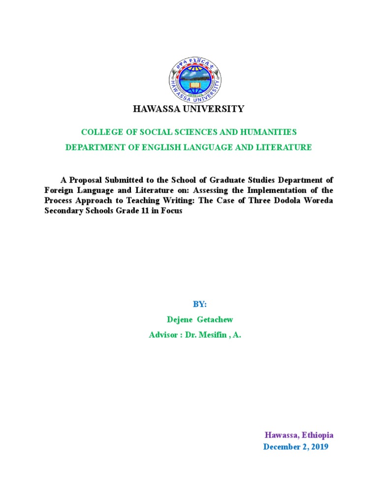 Hawassa University Logo | PDF