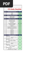 Server Room Maintenance Checklist | PDF | Server (Computing ...