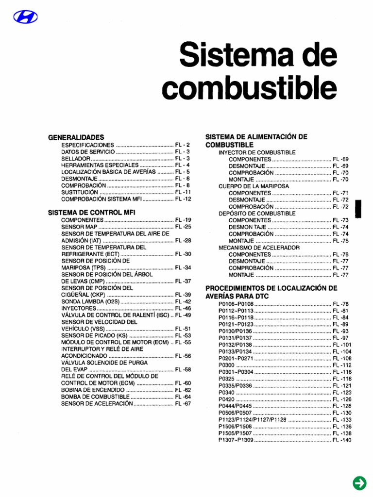Sistema de Combustible PDF | PDF