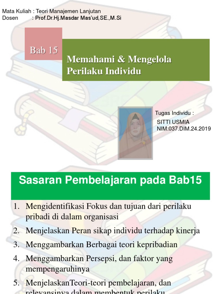 Bab15 Manajemen ROBBINS E13 j2 | PDF