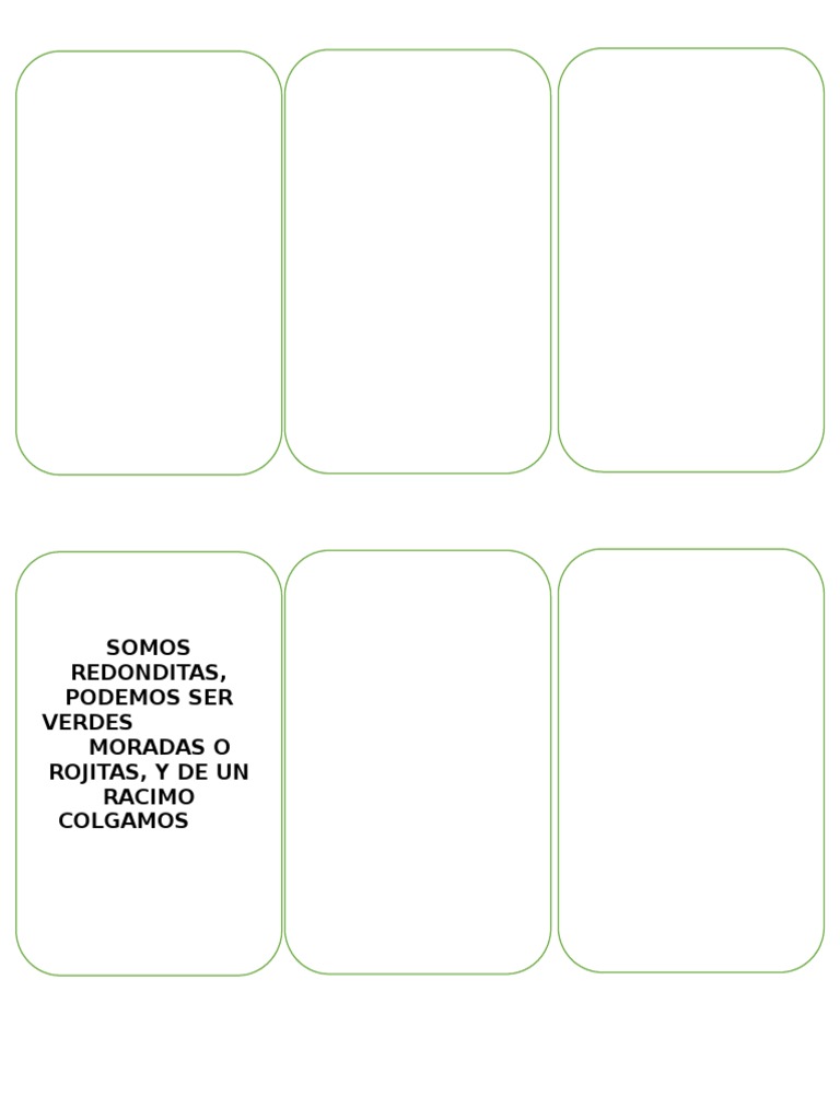 Adivinanzas de Frutas: Descripción y Colores | PDF
