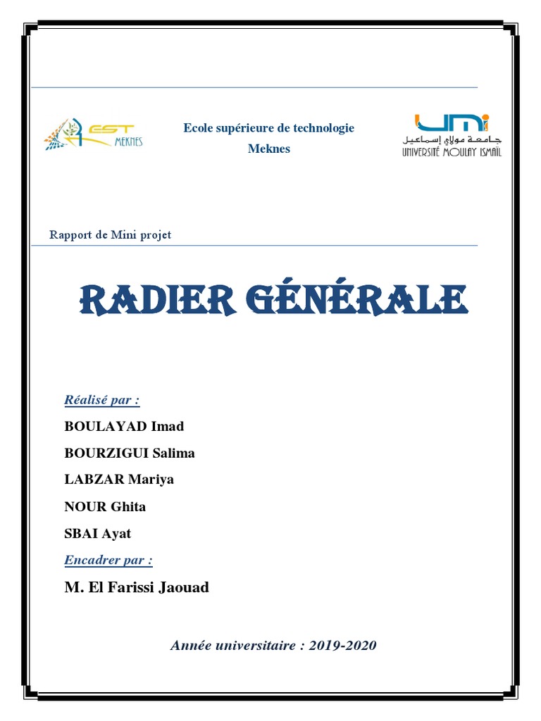 Les Radiers 2 | PDF | Béton armé | Mécanique des milieux continus