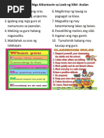 Mga Pamantayan Sa Klase | PDF