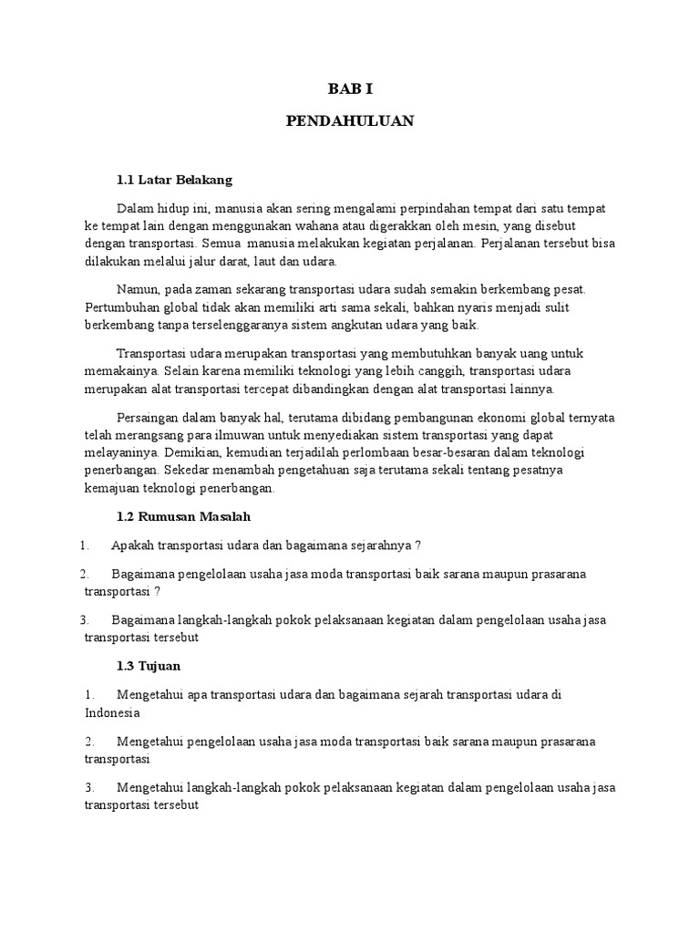 Materi Dasar Rekayasa Transportasi Teknik Sipil Pdf