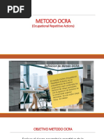 Check List OCRA | PDF | Mano | Fuerza