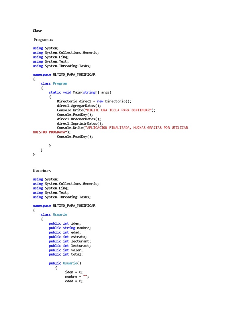 Codigo Menu | PDF | Informática | Programación de computadoras