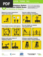 6 Basic WSH Rules Working On Roofs | PDF