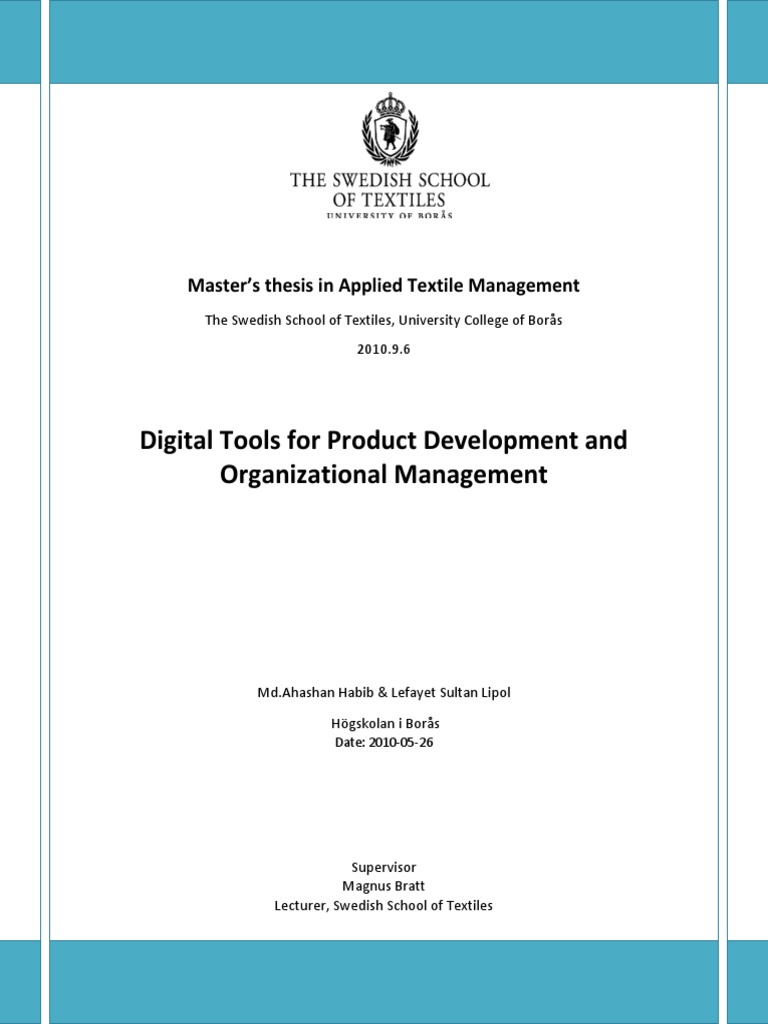 Digital Tools For Product Development | PDF | Computer Aided Design ...