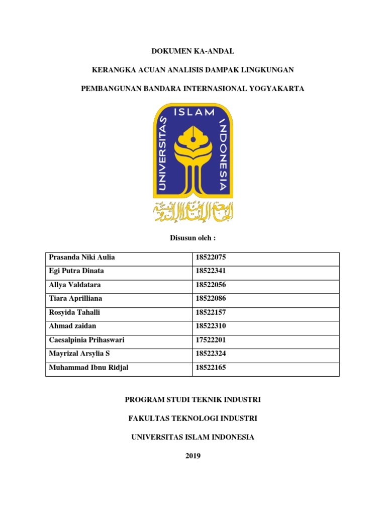 Dokumen Ka Andal | PDF