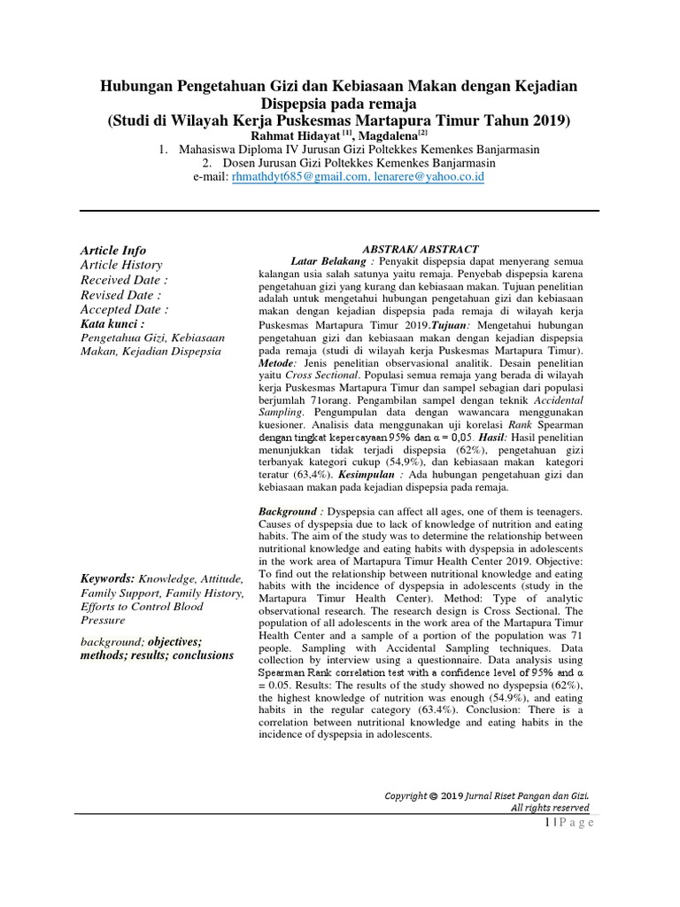 Jurnal Rahmat Hidayat | PDF