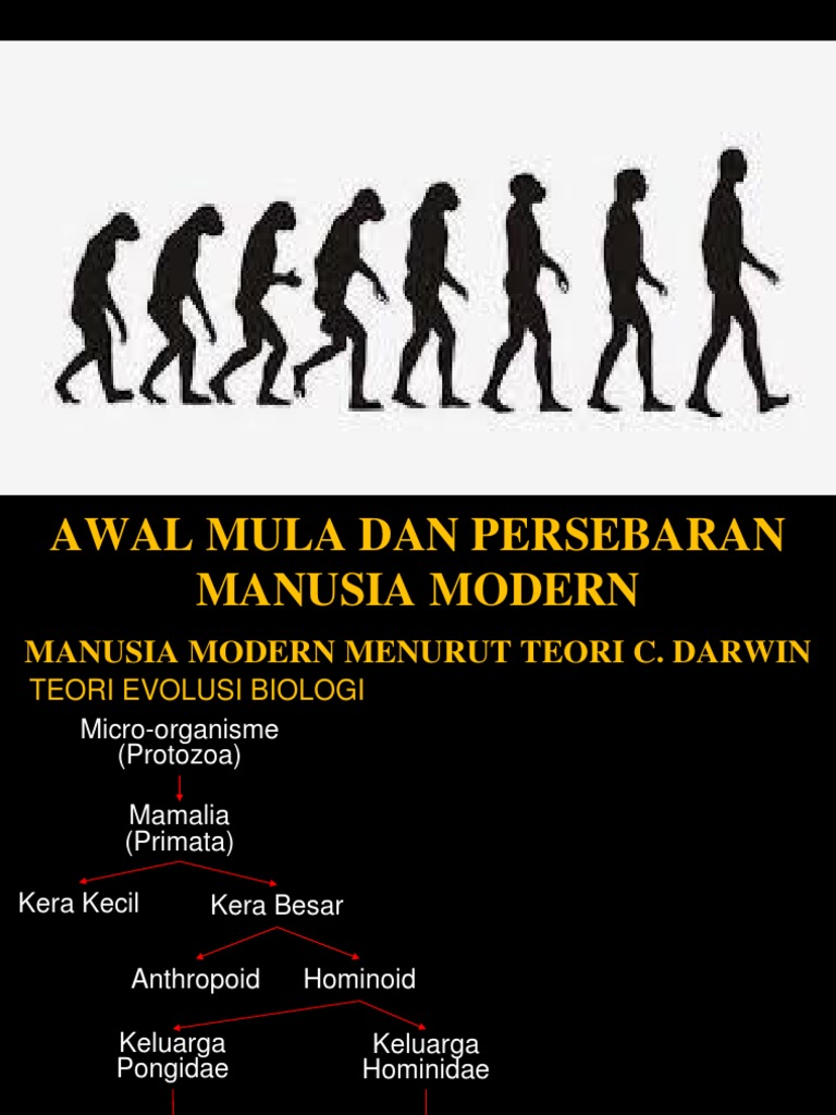 Awal Mula Dan Persebaran Manusia Modern | PDF