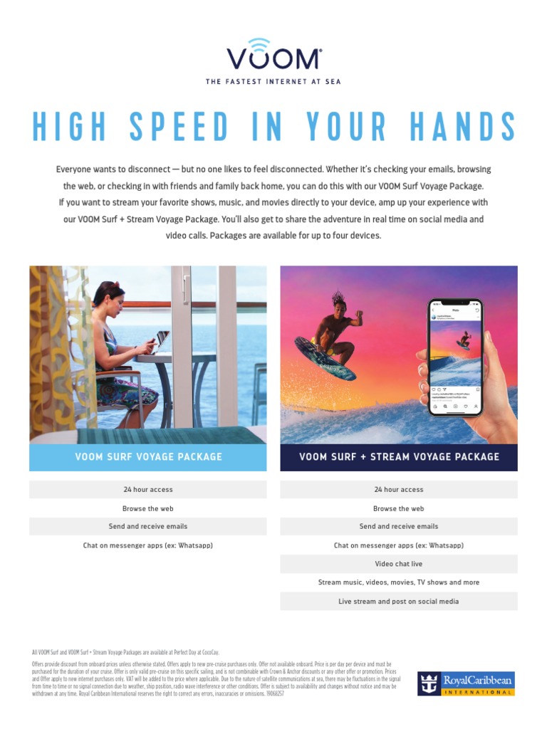 VOOM Internet Packages Flyer | PDF | Telecommunications | Digital ...