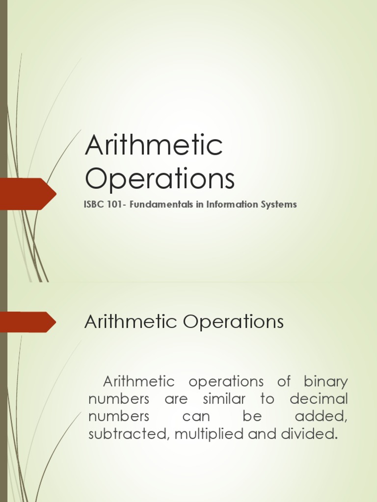 Binary Numbers | PDF | Multiplication | Arithmetic