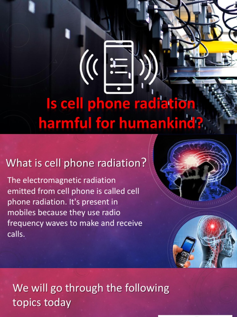 Cell Phone Radiation Presentation | PDF | Electromagnetic Radiation ...