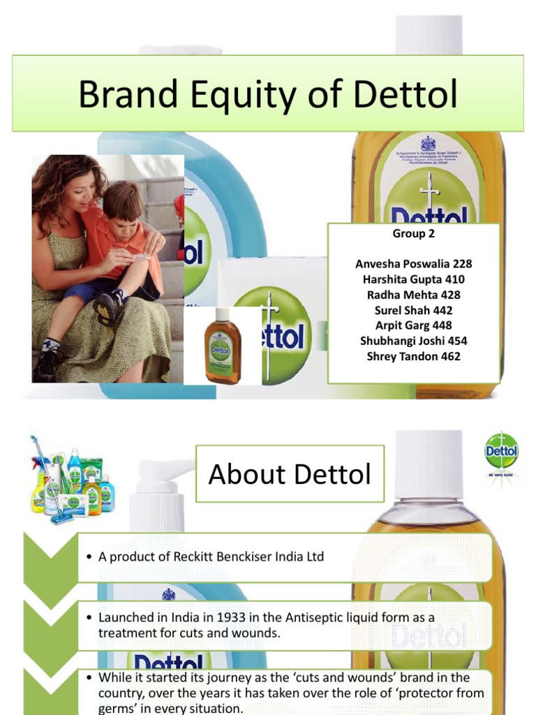 Dettol: Brand Overview and Insights | PDF | Brand | Marketing