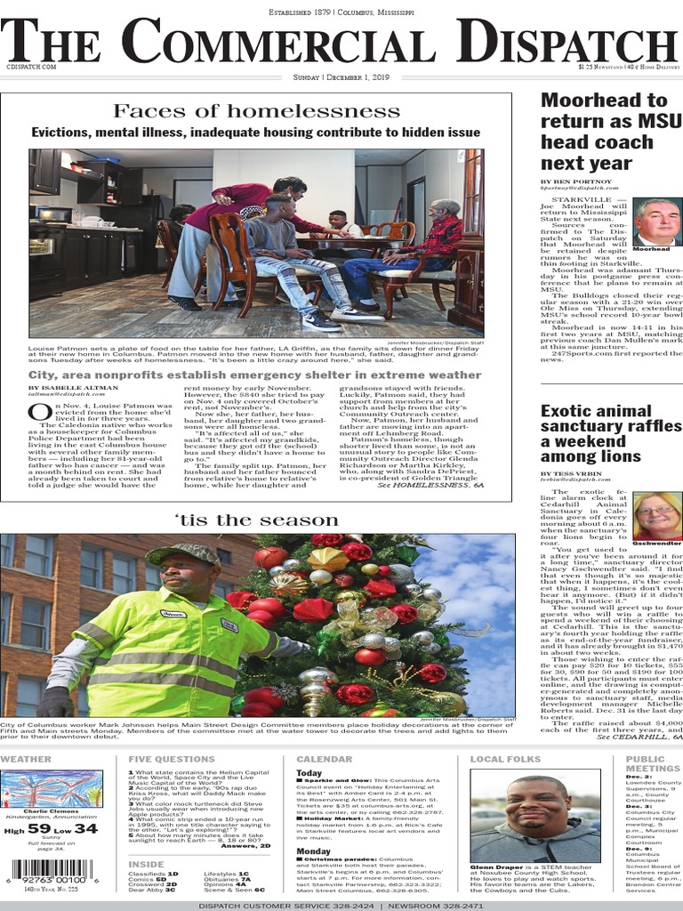 Commercial Dispatch Eedition 12-1-19 | PDF