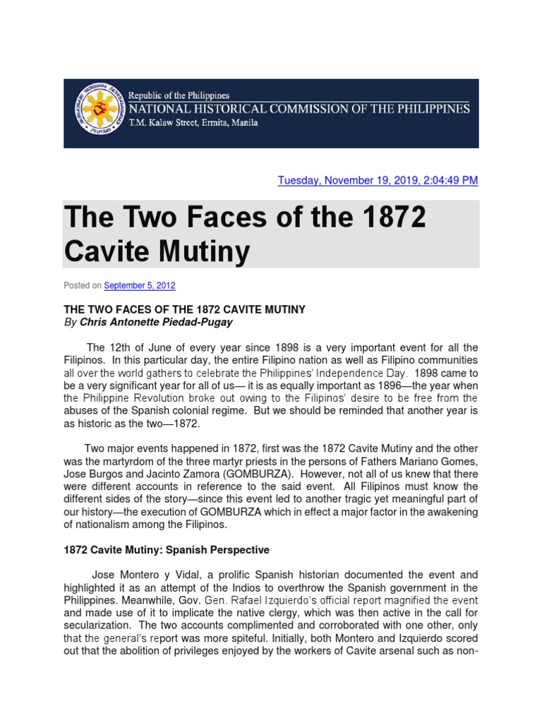 Cavity Mutiny | Philippines | Politics