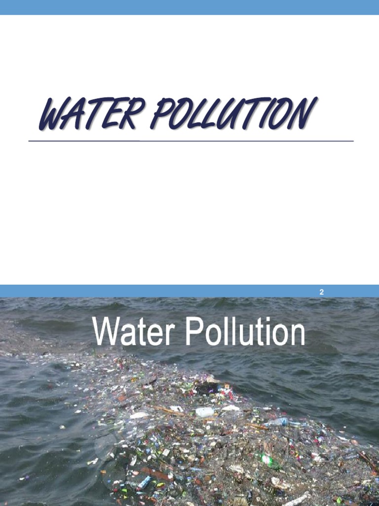 Water Pollution | PDF | Water Pollution | Eutrophication