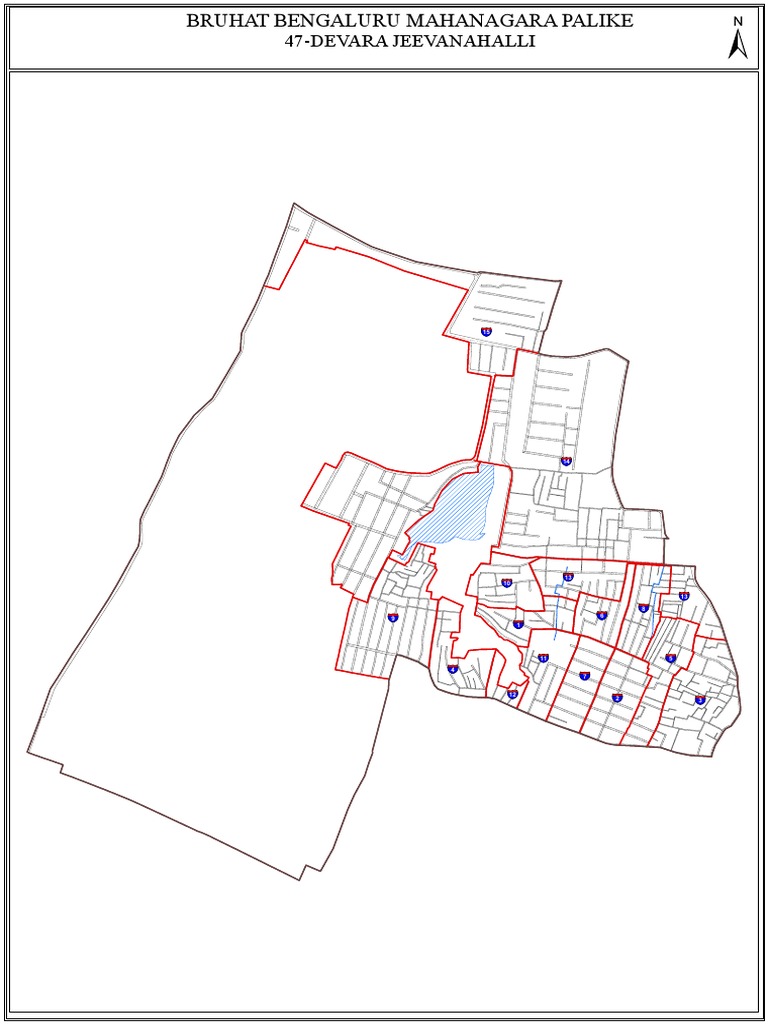 Microplan Ward 47 Block Maps | PDF | Bangalore | Business