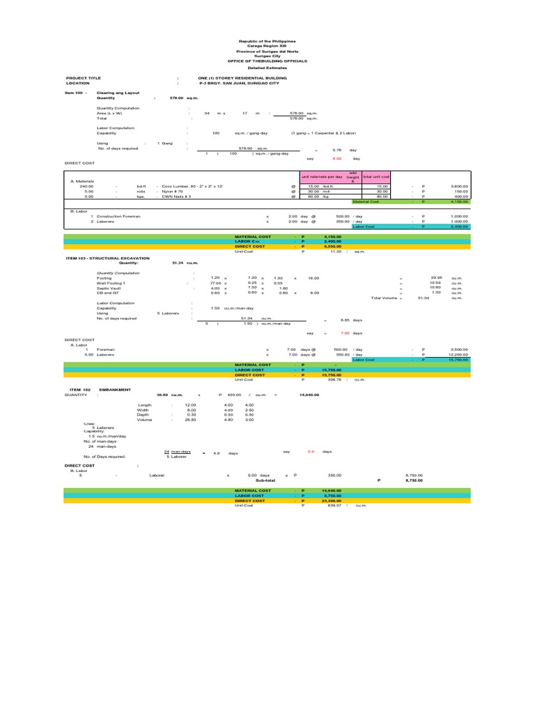 Bill of Quantities | PDF | Scaffolding | Economic Sectors