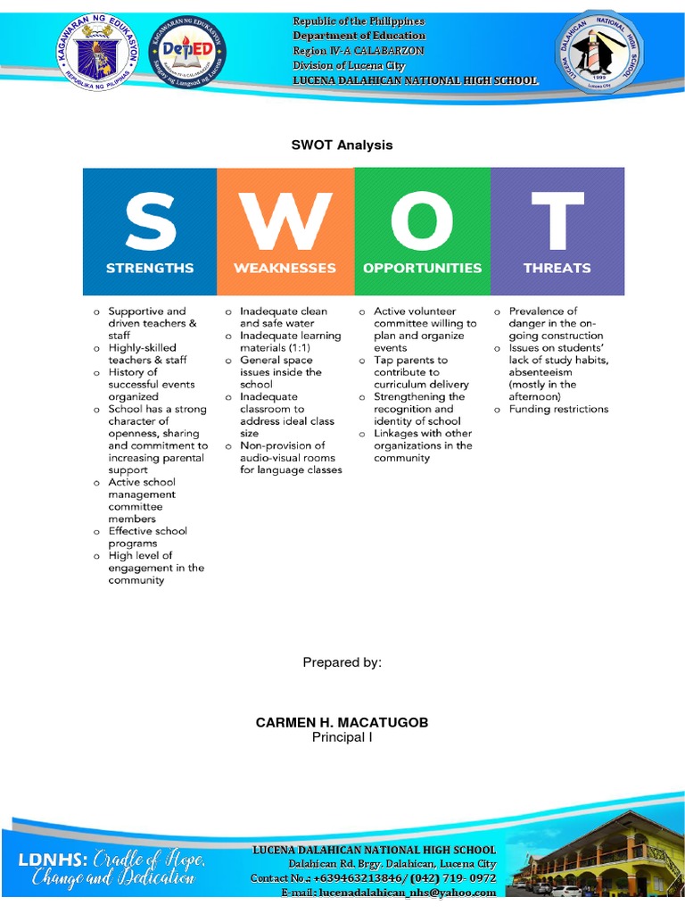 SWOT Analysis | PDF