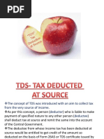 Monthly TDS Deduction Process Guide | PDF | Microsoft Excel | Taxes