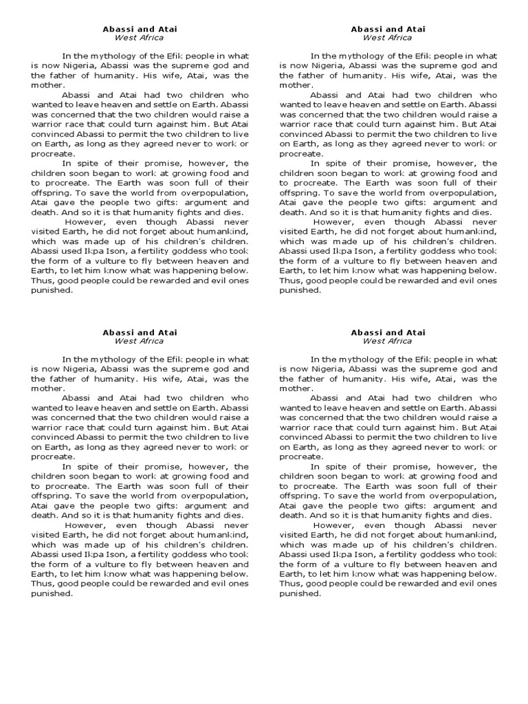 Abassi and Atai | PDF | Heaven | Religious Belief And Doctrine