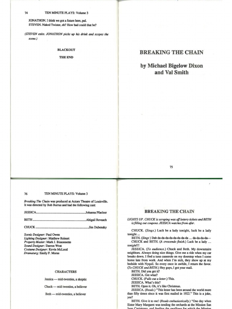 Breaking The Chain | PDF