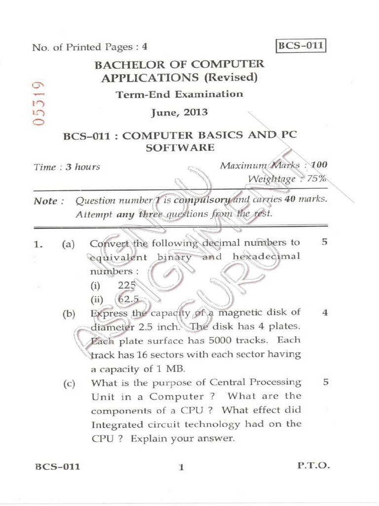 Computer | PDF | Computer Network | Operating System