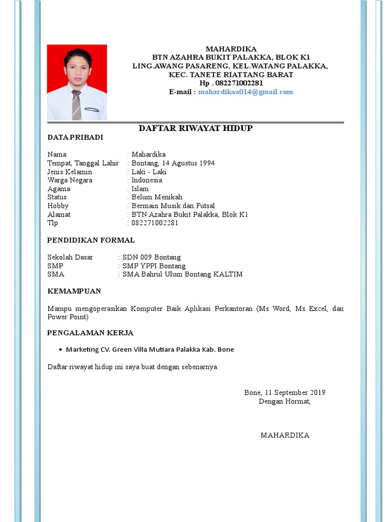 CV Mahardika Baru | PDF