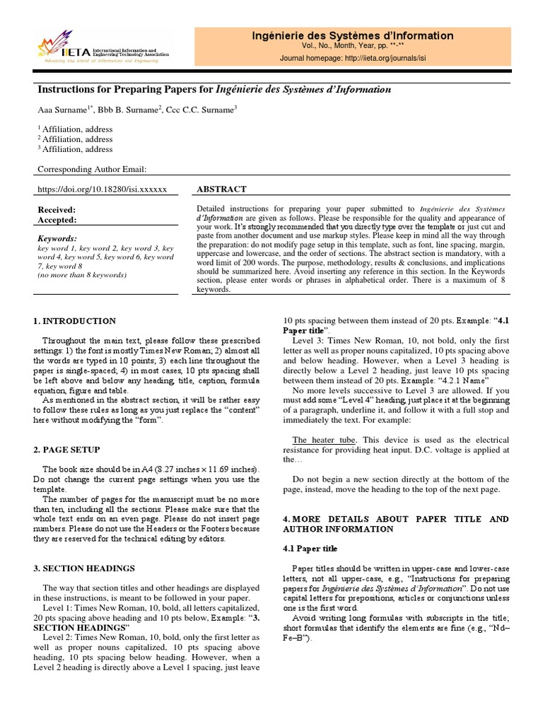 ISI Template | PDF | Letter Case | Notation