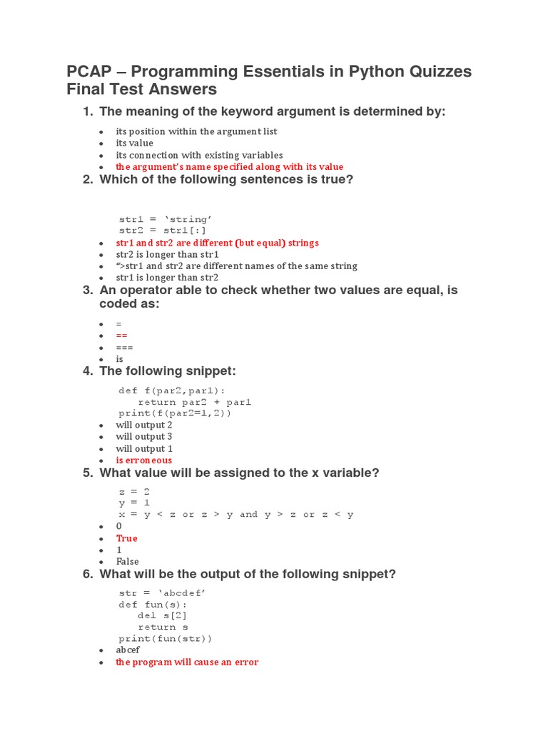 Pcap Tes Final Pdf Parameter Computer Programming Directory Computing