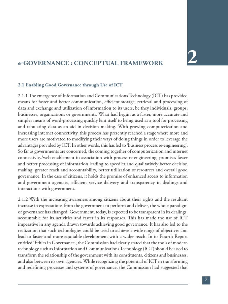 Arc - Gov.in 11threp Arc 11threport Ch2 | PDF | E Government | Governance