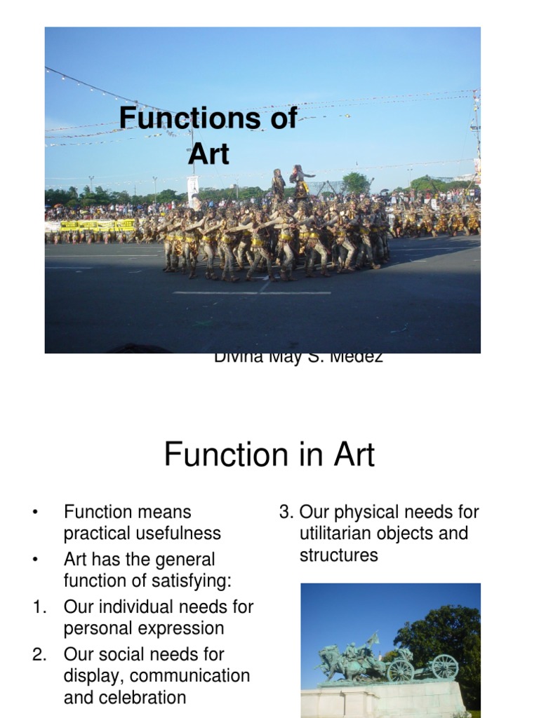 Art Appreciation Module 3 Functions of Art | PDF | Psychological Concepts | Cognition